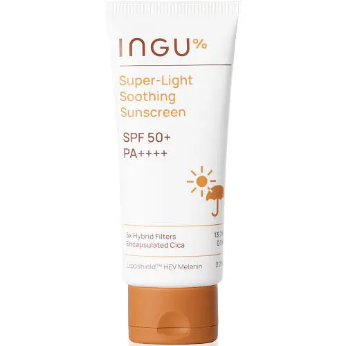Ingu Super-Light Soothing Sunscreen SPF 50+ (Ingredients Explained)