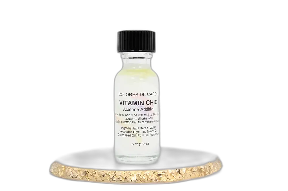 Colores De Carol Vitamin Chic Acetone Additive (Ingredients Explained)