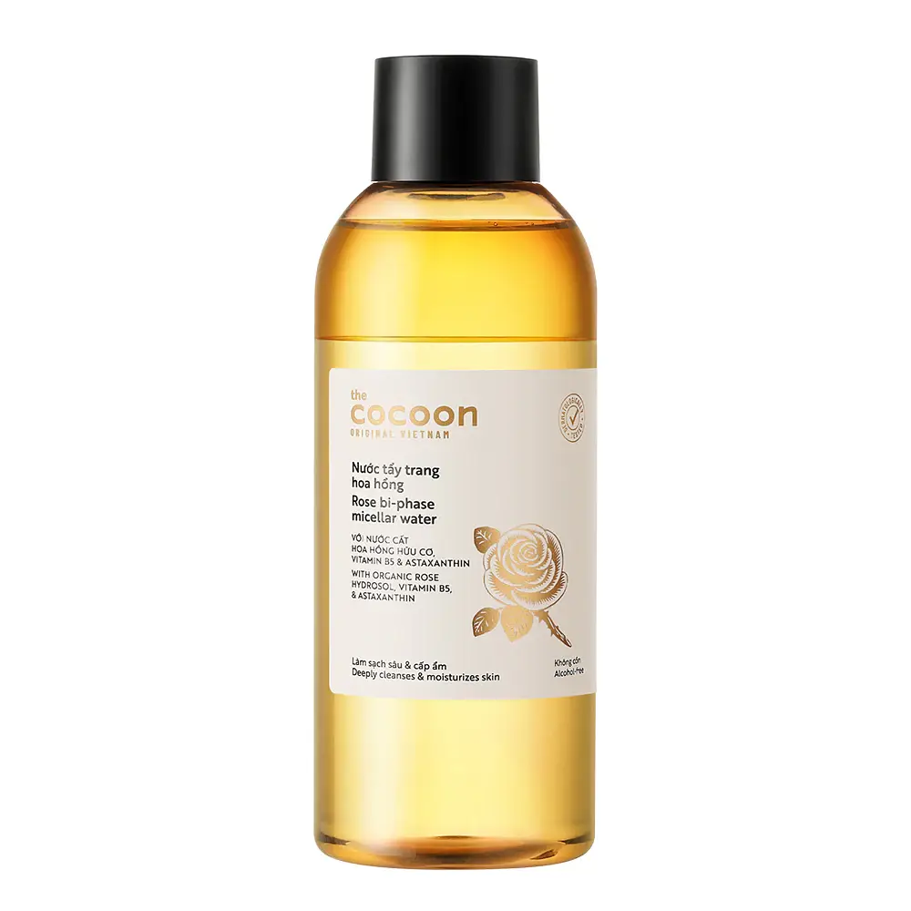 The Cocoon Vietnam Rose Bi-Phase Micellar Water (Ingredients